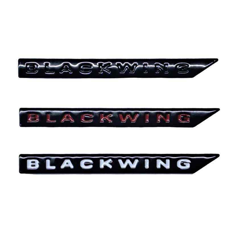 CT5-V Blackwing Gloss Black "Blackwing" Lettering Logo Badge – Savage ...