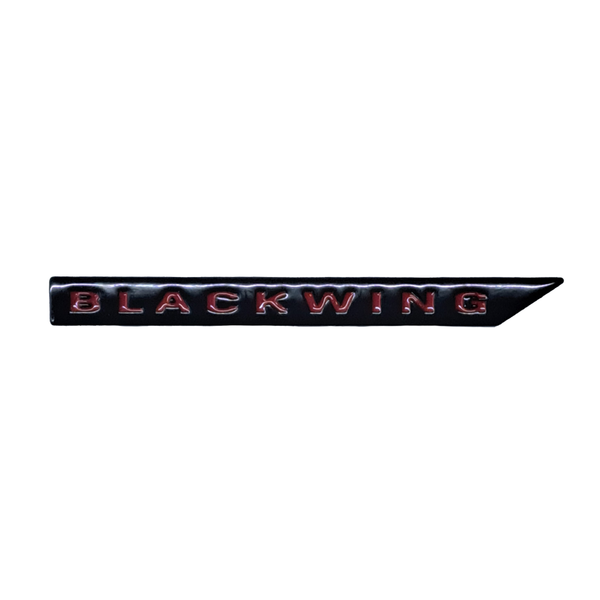 CT5-V Blackwing Gloss Black "Blackwing" Lettering Logo Badge – Savage ...