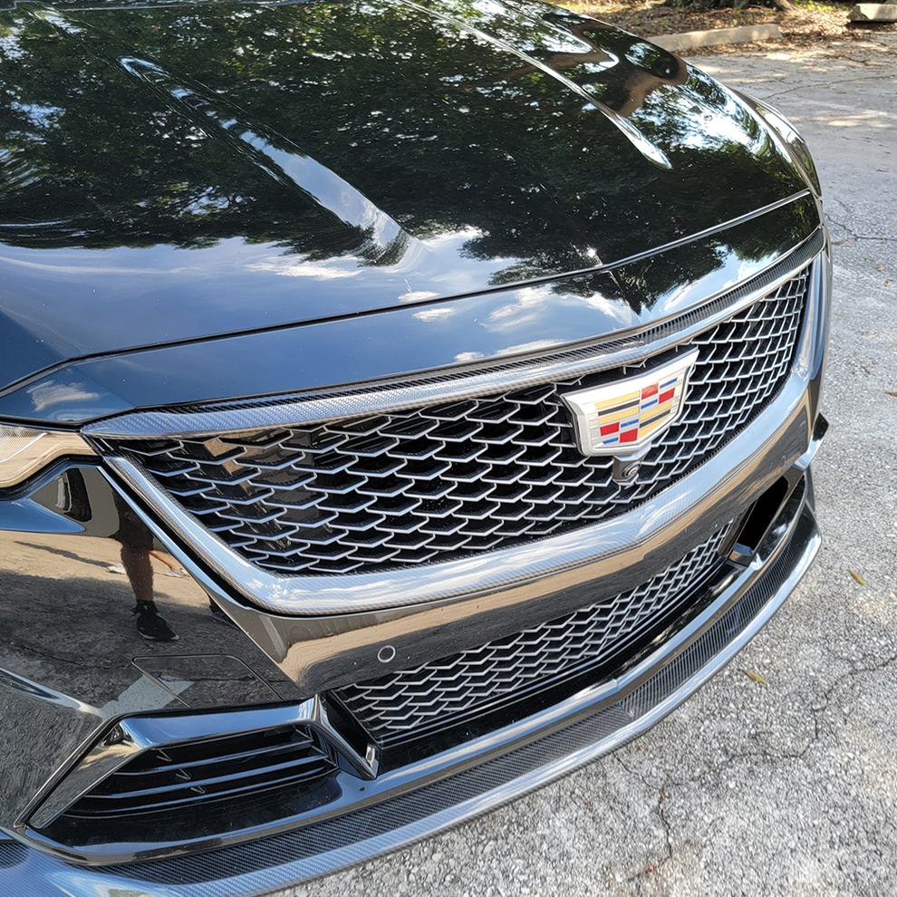 2022-'24 CT5-V Blackwing Genuine Carbon Fiber Upper and Lower Grille T – Savage Cadillac