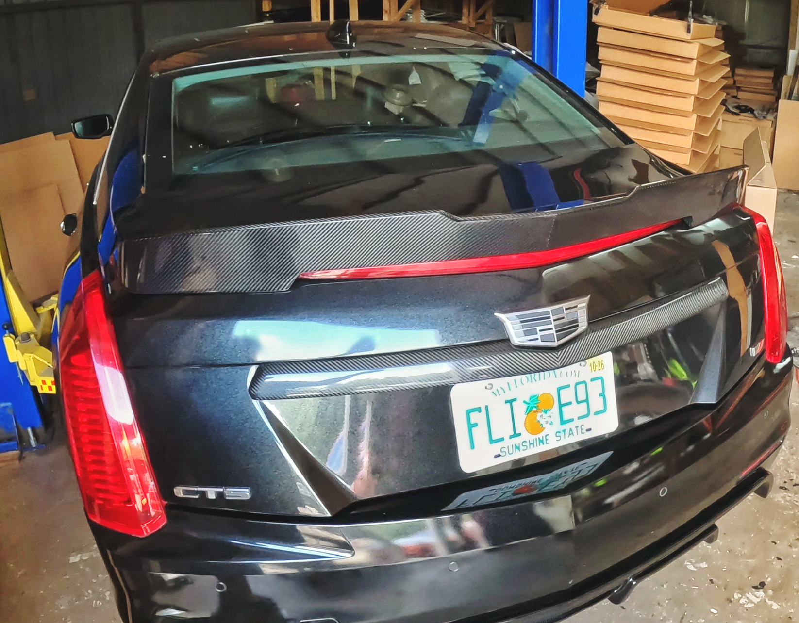 2014-19 Cadillac CTS "Savage Alpha" Rear Spoiler Wing – Savage Cadillac