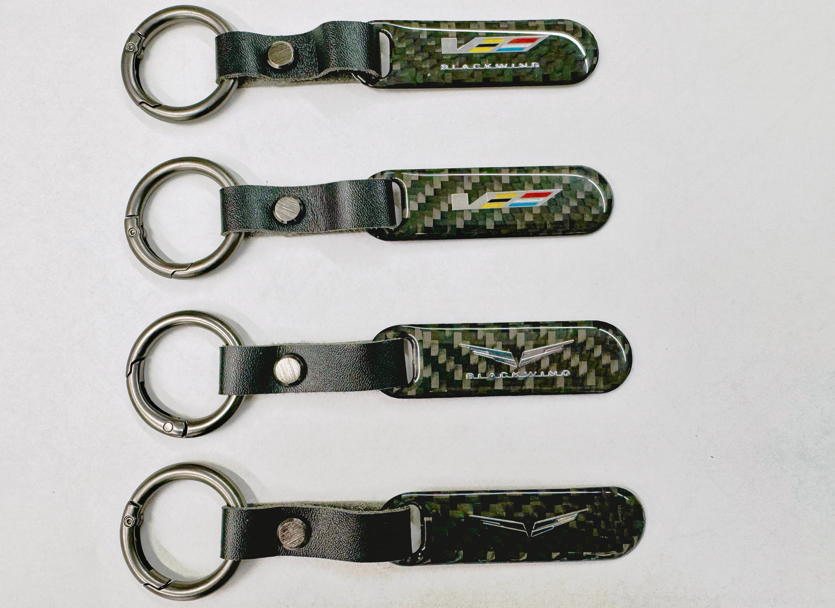 V-Series & Blackwing Genuine Carbon Fiber Key Chains – Savage Cadillac