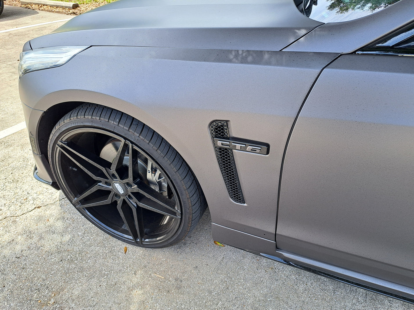 Cadillac CT6 "CTS-V Style" Vented Fenders by Savage Cadillac