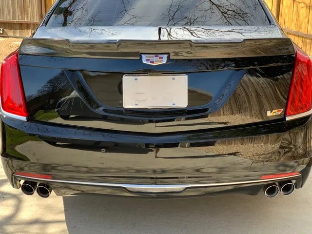 CT6 "V Style" Carbon Fiber Rear Sport Spoiler • Savage Cadillac