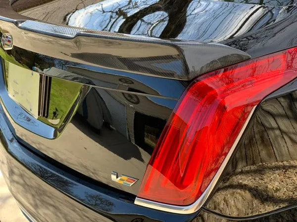 CT6 "V Style" Carbon Fiber Rear Sport Spoiler • Savage Cadillac
