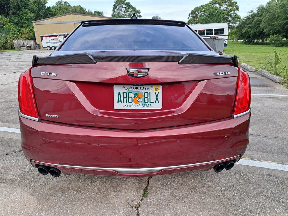 2016-'18 CT6 Rear Blade Spoiler – Savage Cadillac